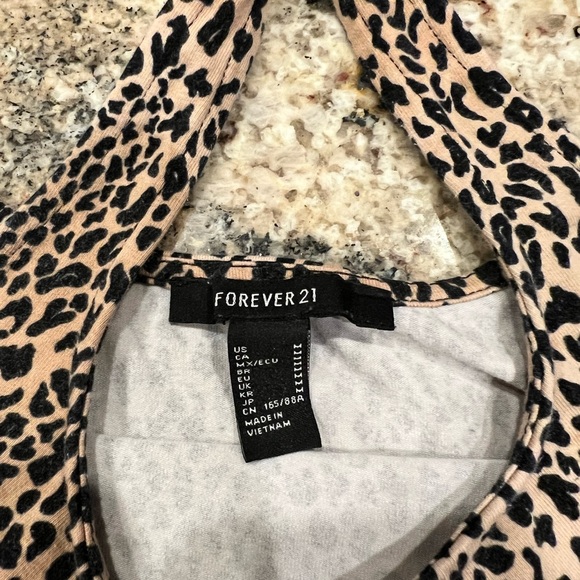 Forever 21 | Tops | Cheetah Print Tank Top | Poshmark